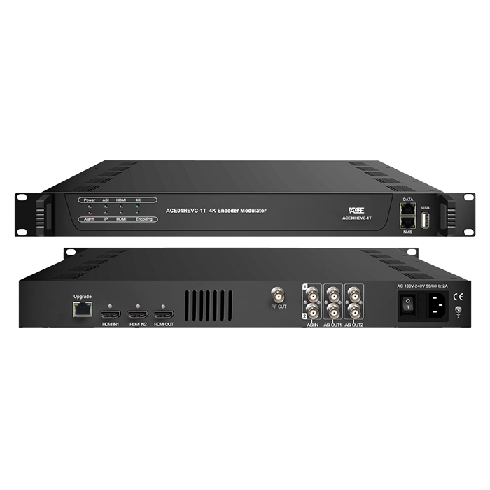 UHD 4K H.265/HEVC 2160P OSD Digital Encoder Modulator - Hstn